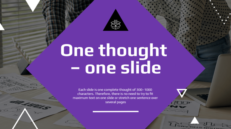 Creating a clear text for presentation - Wonderslide Blog